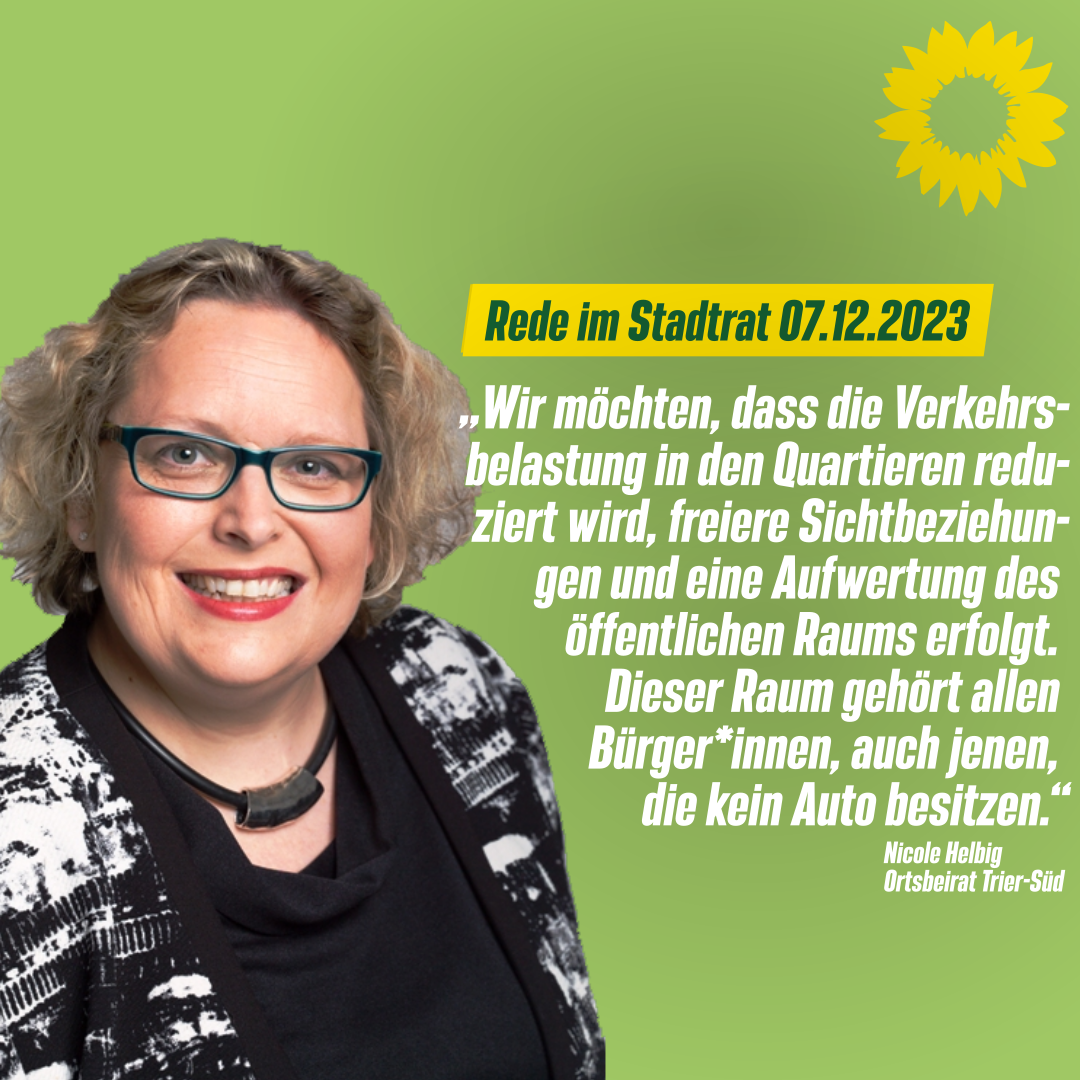 Der Ortsbeirat möchte die Verkehrsbelastung in den Quartieren ...